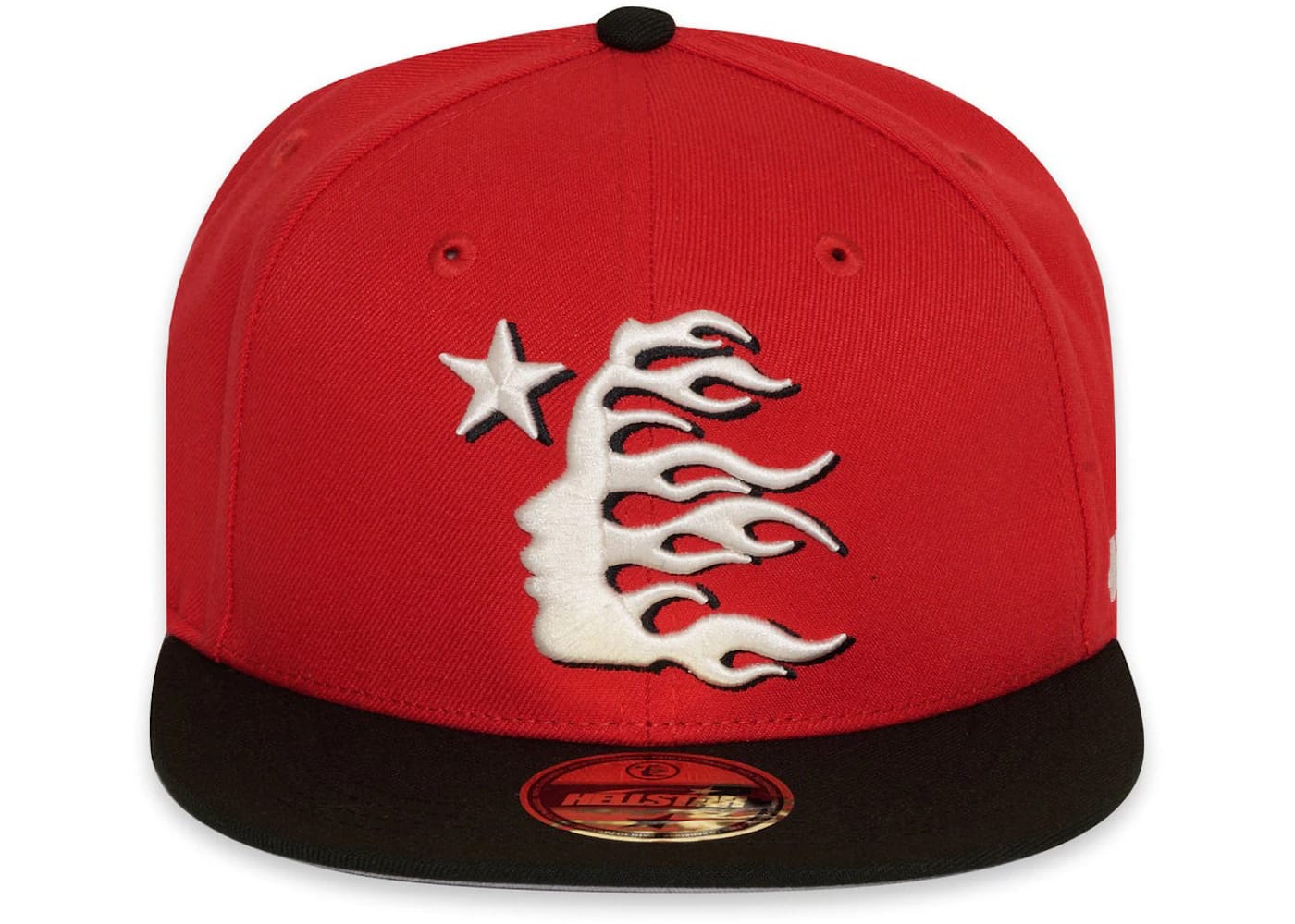 Hellstar Baseball Fitted Hat Red – SOLEPLIER